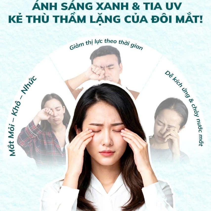 Tròng kính chống ánh sáng xanh tại Tân Uyên